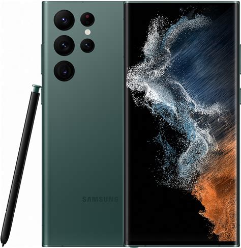 Смартфон Samsung Galaxy S22 Ultra 12/512 Гб Зелёный: технические ...