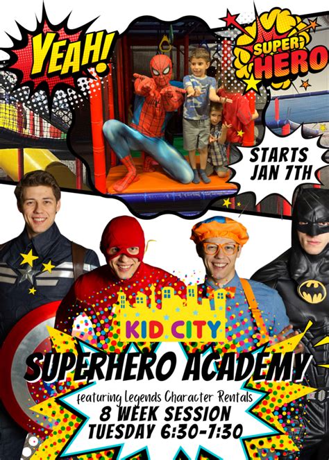 Superhero Academy Kid City