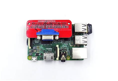 GPIO To VGA Convert Board For Raspberry Pi Dual Screen ElectroDragon