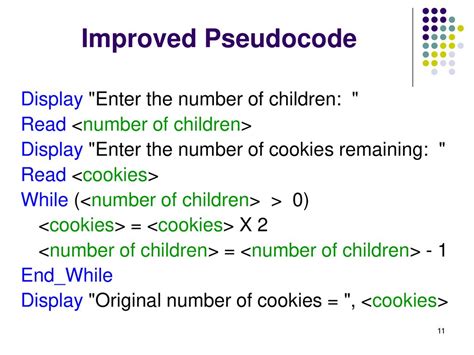 Algorithms Part 2 Of 3 Topics Problem Solving Examples Pseudocode