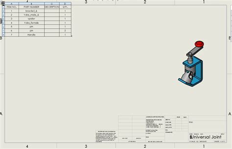 How To Insert A Solidworks Bom Header