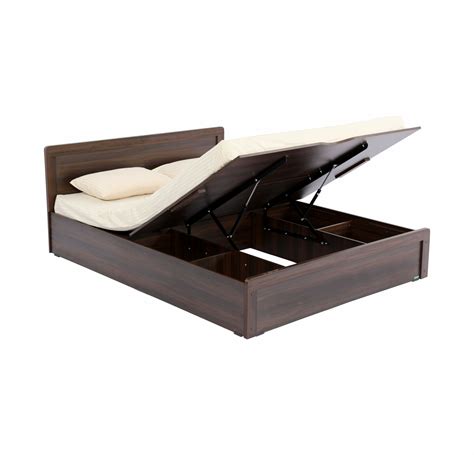 Mercury Hydraulic Queen Size Storage Bed Damro