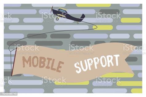 모바일 지원 보여주는 텍스트 기호 개념 사진 기술 문제 휴대용 장치에 유지 보수 제공 가상현실에 대한 스톡 벡터 아트 및 기타 이미지 가상현실 개념 개념과 주제