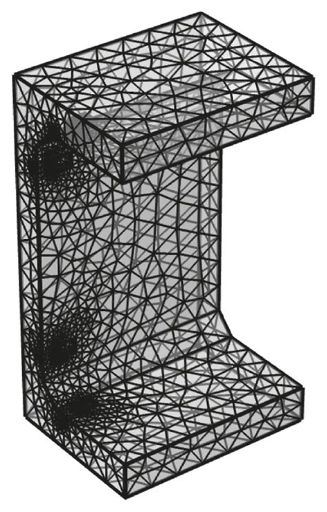 Numerical Calculation Model A Load And Constraint Diagram B Model Download Scientific