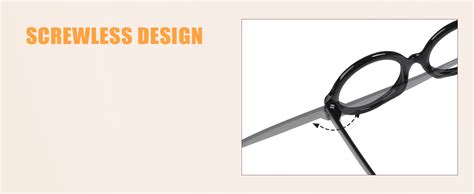 Gtsy Round Reading Glasses With Screwless Spring Hinges