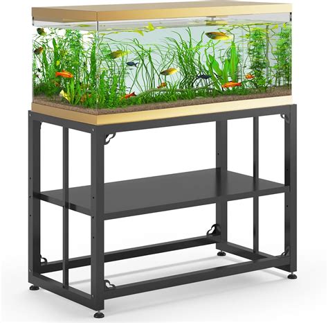 Tocretoare Fish Tank Stand 40 Gallon Metal Aquarium Stand