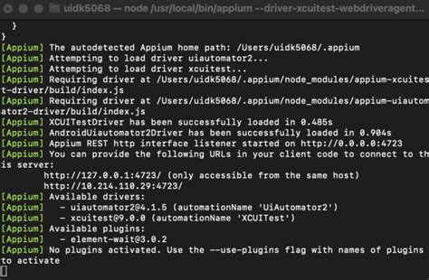 Econnreset Error When Connecting To Appium 2x Server Support Appium Discuss