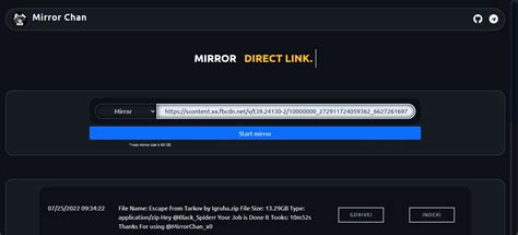 GitHub Tas N Tg Mirrorbot Web A Web Script That Connected With Telegram Mirror User Can
