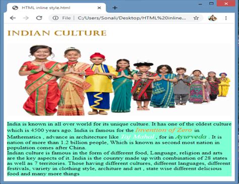 Html Inline Style Know The Types Of Styling Method