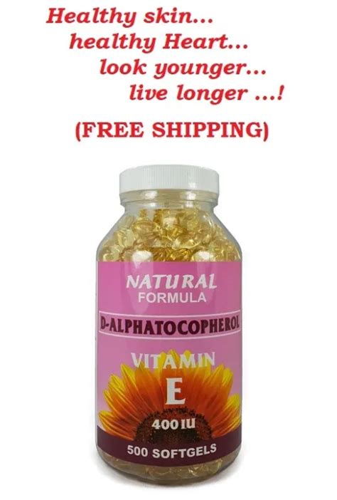 Natural Formula Vit E 400 Iu Original Lazada Ph