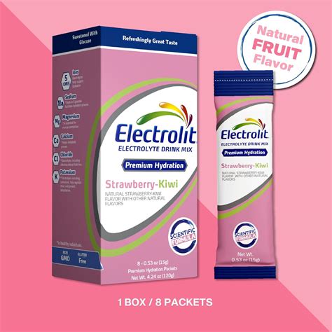 Electrolit Polvo De Electrolitos Mezclas De Bebidas Hidratantes Saborizadas Para Alivio De La