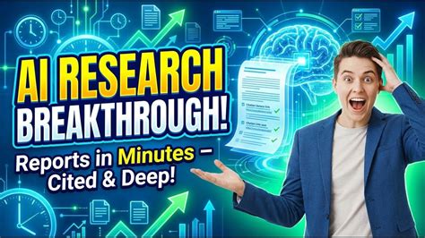 Breakthrough Ai Research Assistant Delivers Cited In Depth Reports In