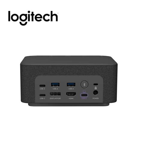 Logitech Logi Dock Graphite Msft Uc Video Conferencing Docking Station 986 000020 986 000024