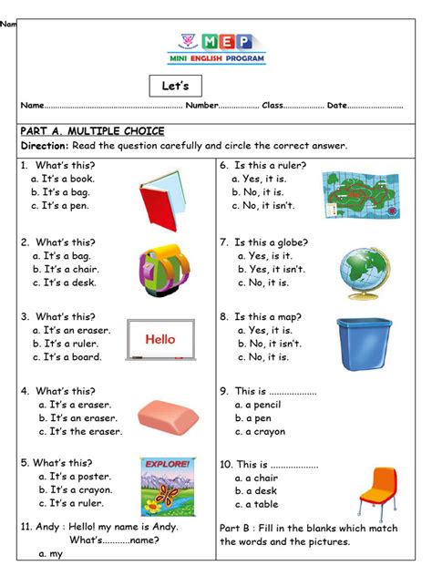Lets Go 1 Unit 1 Test Pdf Conservation And Restoration Materials