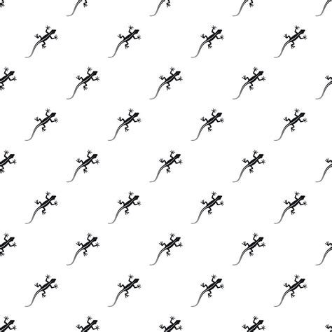 Lizard Pattern Simple Style 14989183 Vector Art At Vecteezy