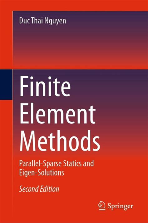 Finite Element Methods 9783031487873 Duc Thai Nguyen Boeken Bol