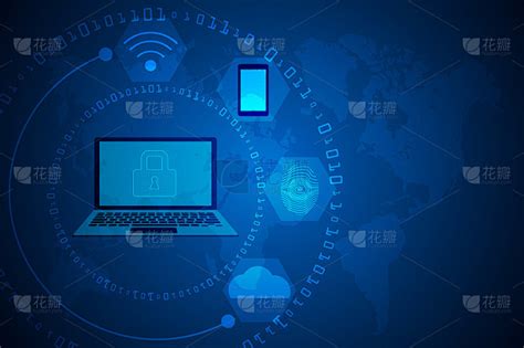 隐私和保护数据背景。