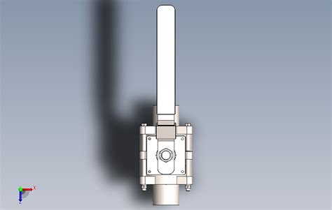 DN20 三片式对焊手动球阀 SOLIDWORKS 2016 模型图纸下载 懒石网