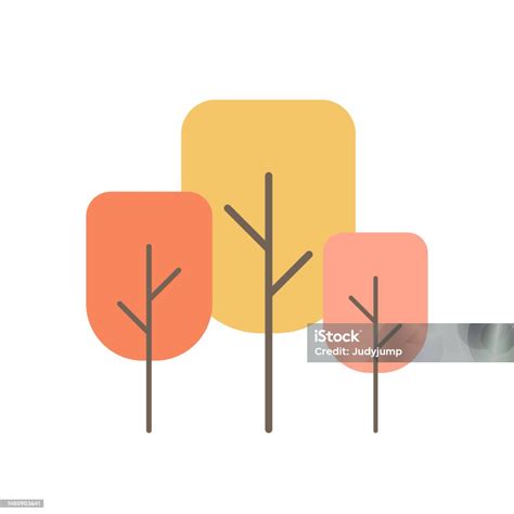 Tree Symbol Vector Tree Pattern Wallpaper Stock Illustration Download