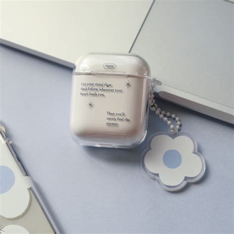 플롭시 플롭시 플로리쉬 에어팟 투명 하드케이스 Flopse Flourish Airpod Case 위시버킷