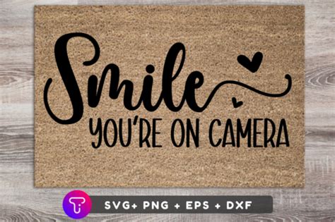 Smile Youre On Camera Graphic By Tinyactionshop · Creative Fabrica