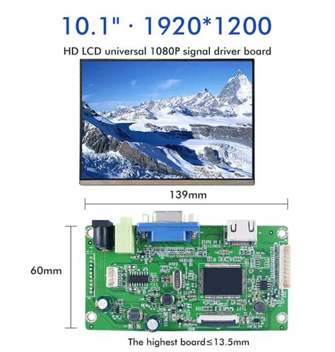 HD MI LCD Driver Board Pin EDP Interface LCD Screen Inch X LCD Display YOURITECH