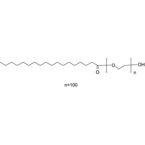 Polyoxyl 100 Stearate Peg 100 Stearate Surfactant Medchemexpress