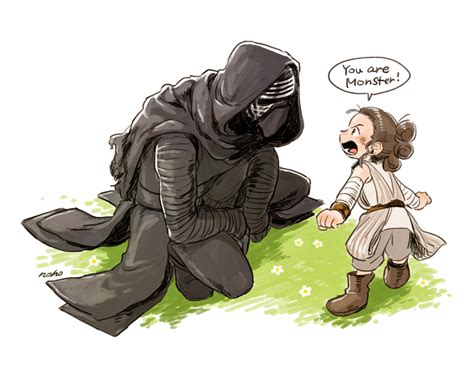 Rey And Kylo Ren Star Wars And 1 More Drawn By Matsuri6373 Danbooru