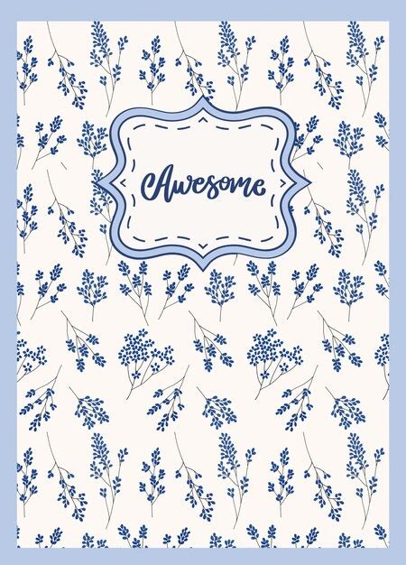 Premium Vector Notebook Cover Designs