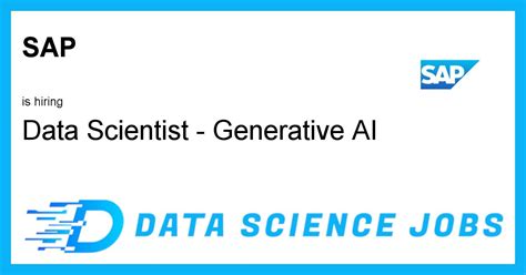 On Linkedin Data Scientist Generative Ai At Sap