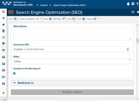 Cms Seo Features Search Engine Optimization Marketpath