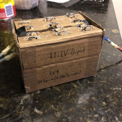 A Quite Powerful Lipo Battery I Made From Discarded Vape Batteries For One Of My Failed Projects