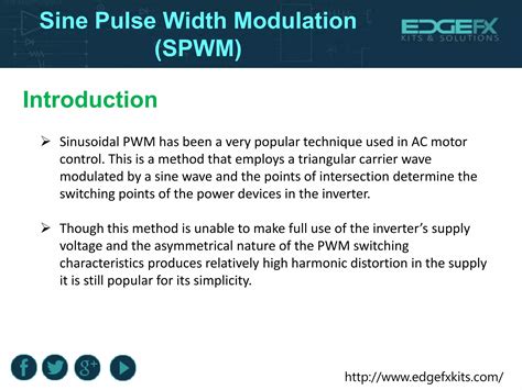 About Sine Pulse Width Modulation Pptx