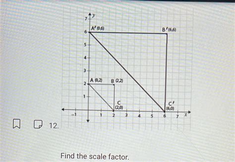 solved find the scale factor [math]
