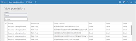 microsoft dynamics ax d365 ax7 creating security privilege for aos authorization enabled