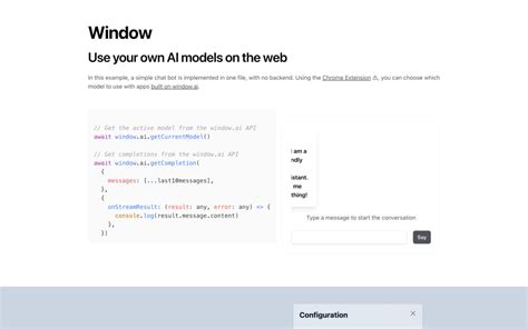 Window Ai