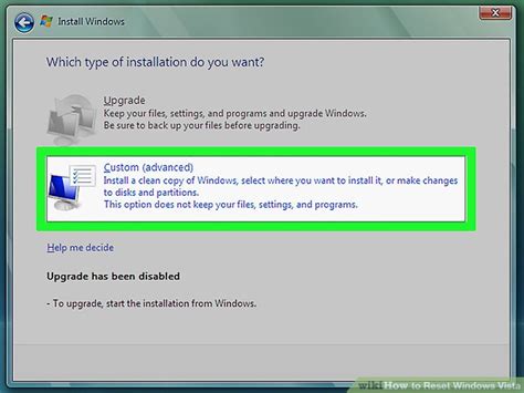 5 Ways To Reset Windows Vista Wikihow
