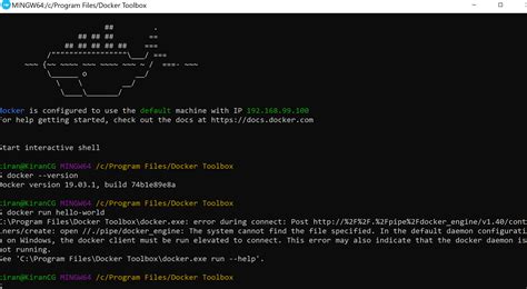 Docker Daemon Is Not Running For Windows 10 Stack Overflow