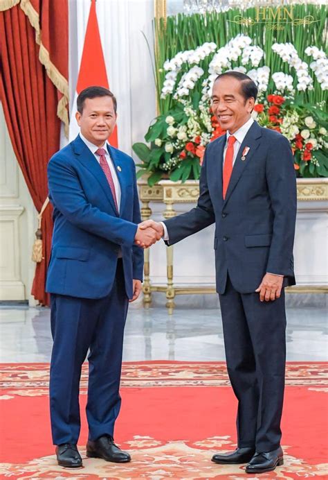 ខ្លឹមសារនៃជំនួបទ្វេភាគីរវាង សម្តេចមហាបវរធិបតី ហ៊ុន ម៉ាណែត និងលោក ចូកូ វីដូដូ ប្រធានាធិបតី