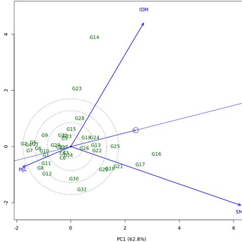 Gge Biplot Representativeness Vs Discriminativeness” For Black Soybean Download Scientific