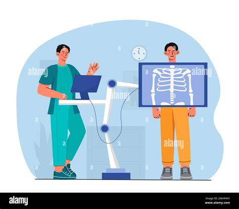X Ray Medical Diagnostics Vector Concept Stock Vector Image And Art Alamy