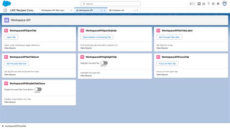 Navigate Console Apps From Lightning Web Components With The Workspace