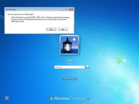 Activating The Sticky Keys Feature Download Scientific Diagram