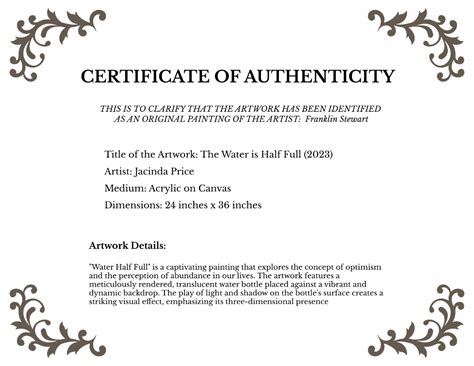 Free Portrait Certificate Template To Edit Online