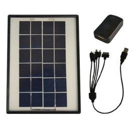 Thunderbolt Solar Mobile Phone Charger 5 In1 Sr C 10w