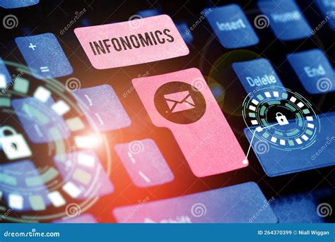 Text Showing Inspiration Infonomics Business Showcase Visual Image Used To Represent