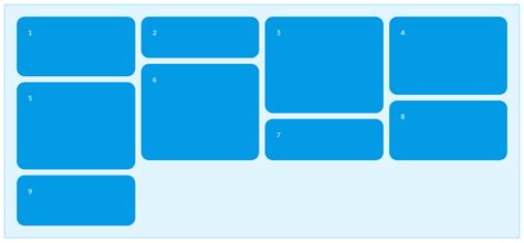 Irrelevant Space Css Trivia Masonry Grid Layout
