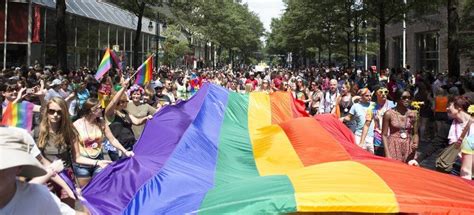 Toronto Gay Pride Parade Attendance Clipart