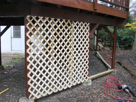 How Do You Make A Wood Lattice Gate Hgcgxu