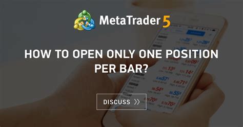 How To Open Only One Position Per Bar Forex Schedule Mql4 And Metatrader 4 Mql4